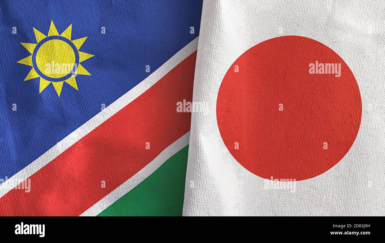 Japan namibia flag hi-res stock photography and images - Alamy