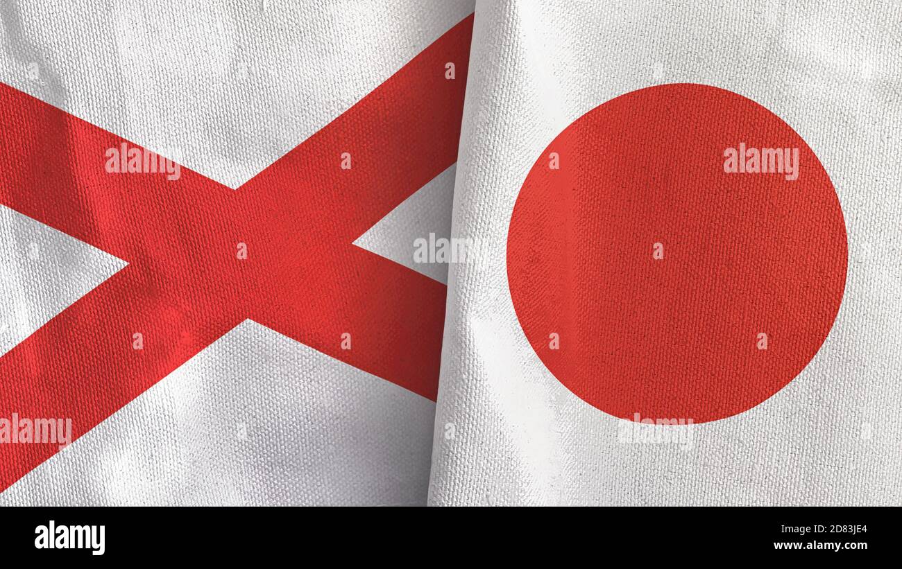 Japan northern ireland flag hi-res stock photography and images - Alamy