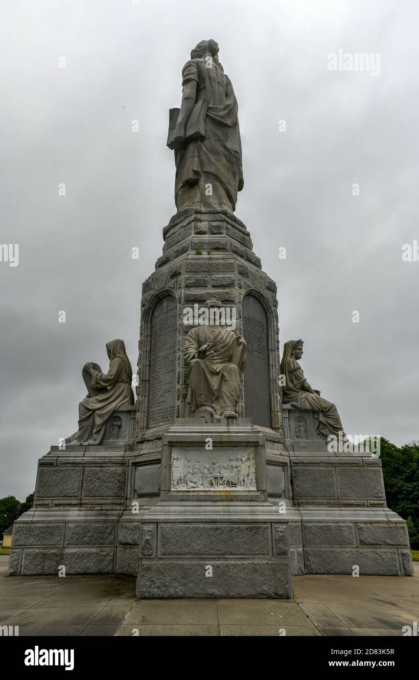 Pilgrim memorial state park mayflower hi-res stock photography and ...