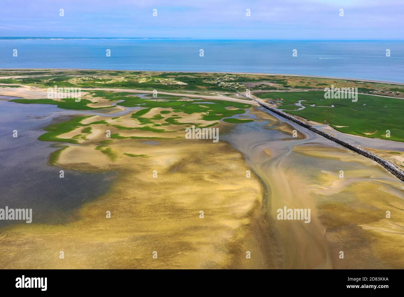 Provincetown Causeway also known as the Breakwater Walk, is an uneven ...
