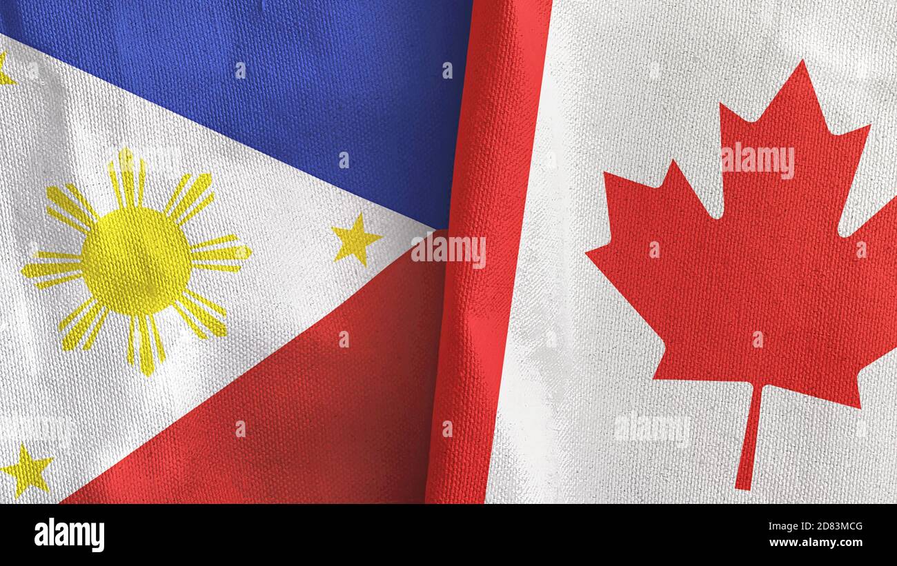Philippines canada flag hi-res stock photography and images - Alamy