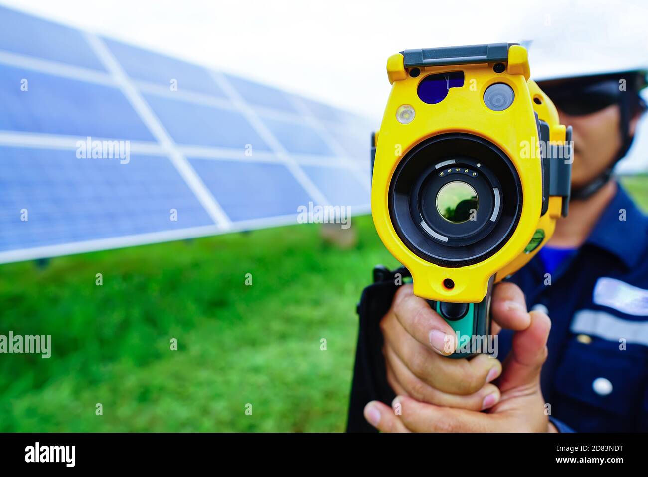 Thermoscan(thermal image camera), Scan to the equipment for a ...