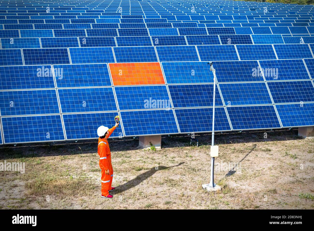 Thermoscan(thermal image camera), Scan to the equipment for a ...