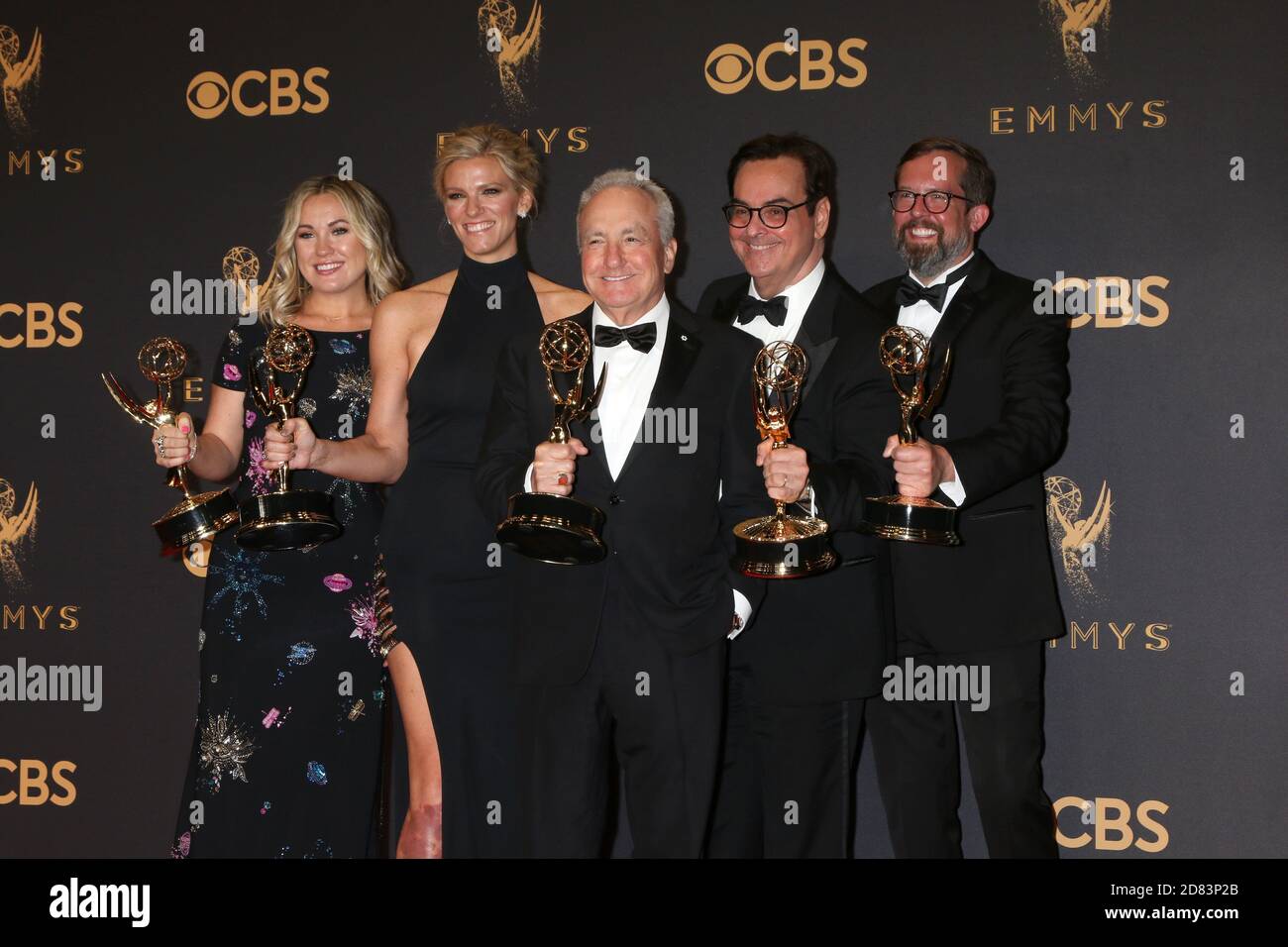 LOS ANGELES - SEP 17: Erin Doyle, Lindsay Shookus, Lorne Michaels ...