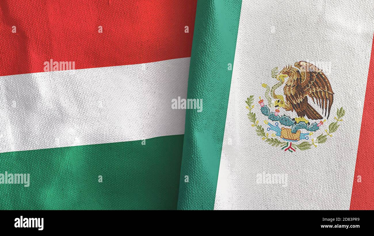 Mexico hungary flag hi-res stock photography and images - Alamy
