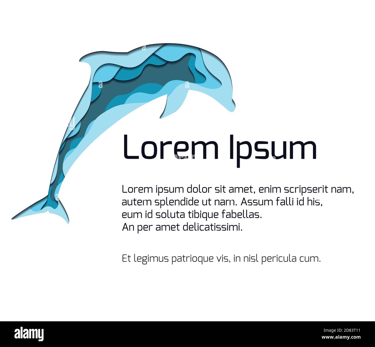 Dolphin Cut Out Template