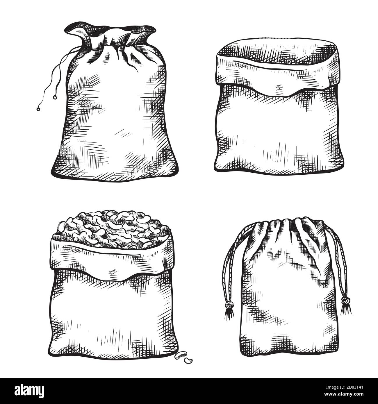 Food waste line drawing hi-res stock photography and images - Alamy