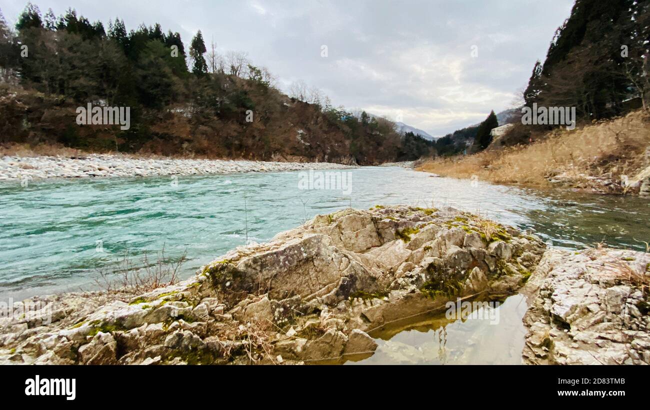 Japan River Kyoto Stock Photo - Alamy