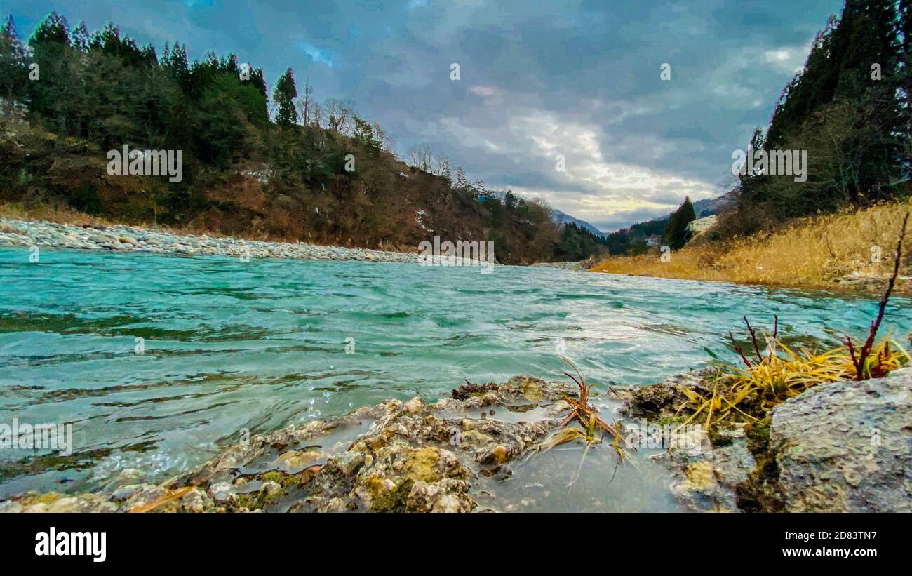 Japan River Kyoto Stock Photo - Alamy