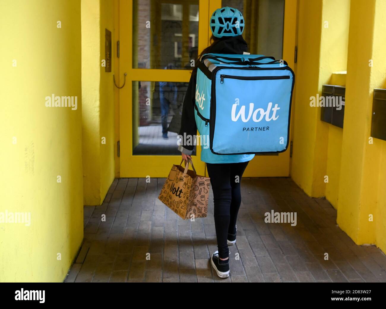 Wolt platform hi-res stock photography and images - Alamy