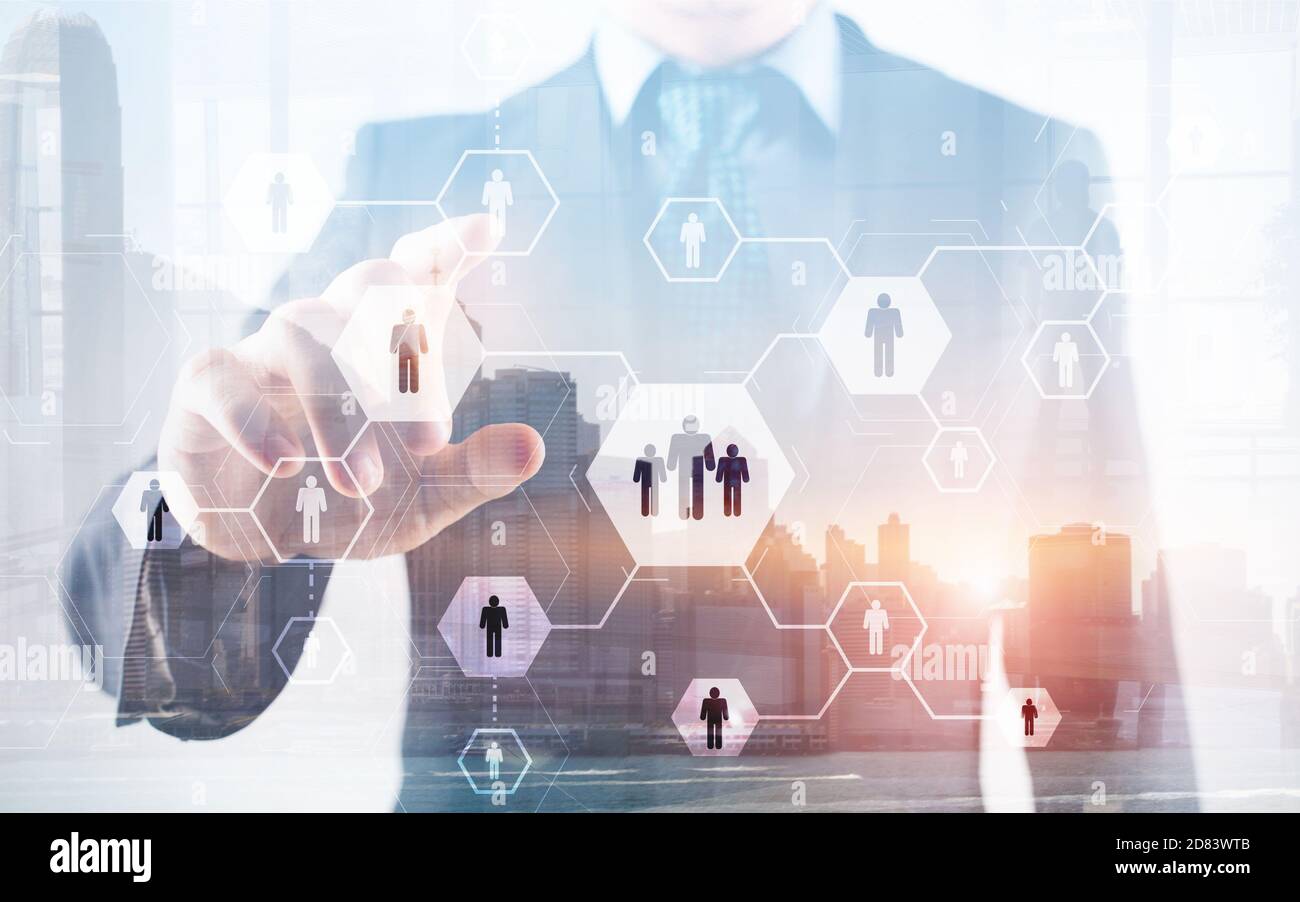 Recruitment Wallpaper for conference and presentation Stock Photo - Alamy