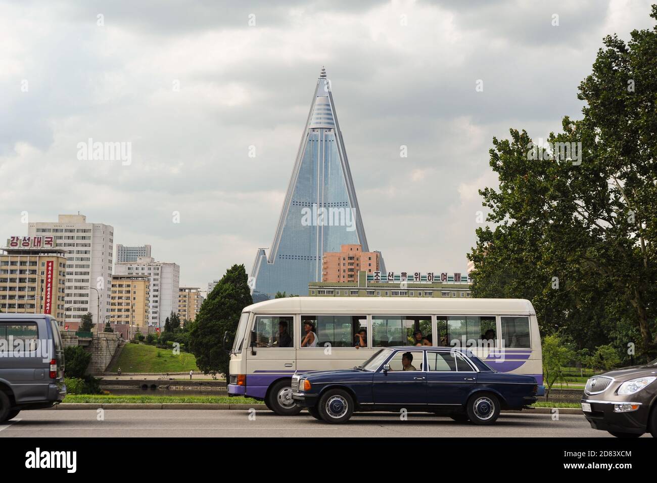 Pyongyang city skyline hi-res stock photography and images - Alamy