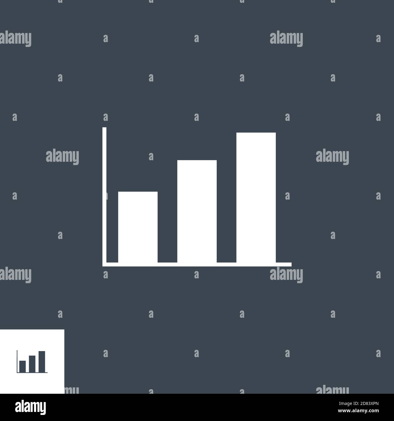 Bar Chart related vector glyph icon Stock Vector Image & Art - Alamy