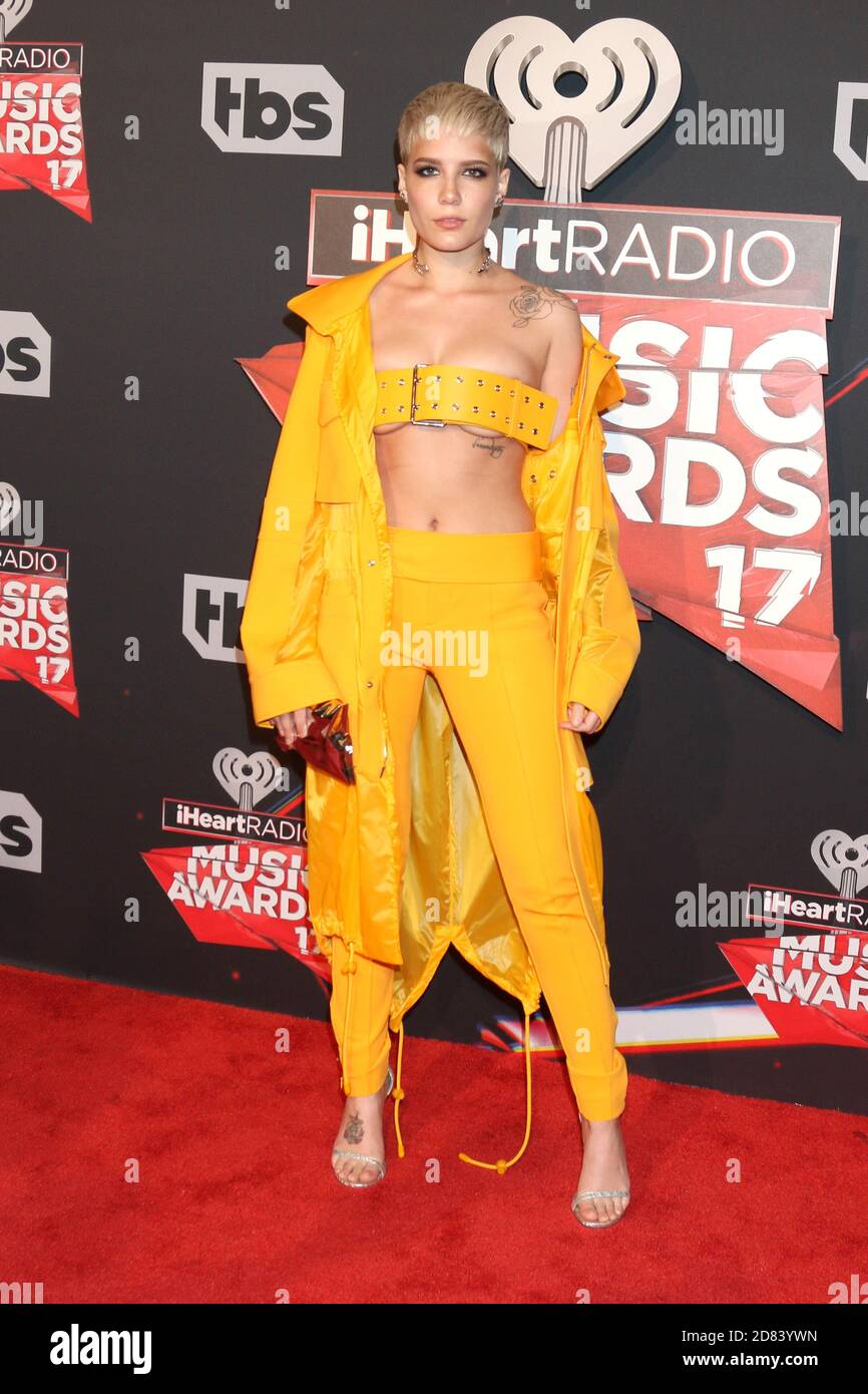 LOS ANGELES - MAR 5: Halsey, aka Ashley Nicolette Frangipane at the ...
