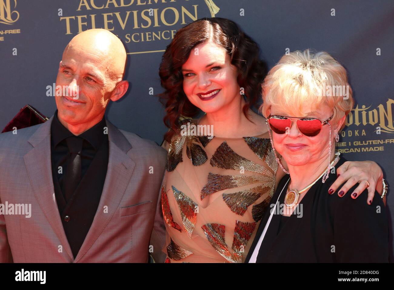 LOS ANGELES - APR 30: James Achor, Heather Tom, Marie Tom at the 44th ...