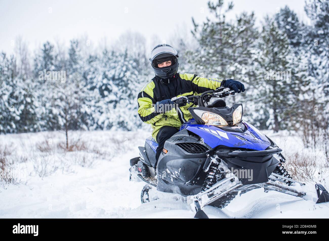 Snowmobile safari and finland hi-res stock photography and images - Alamy