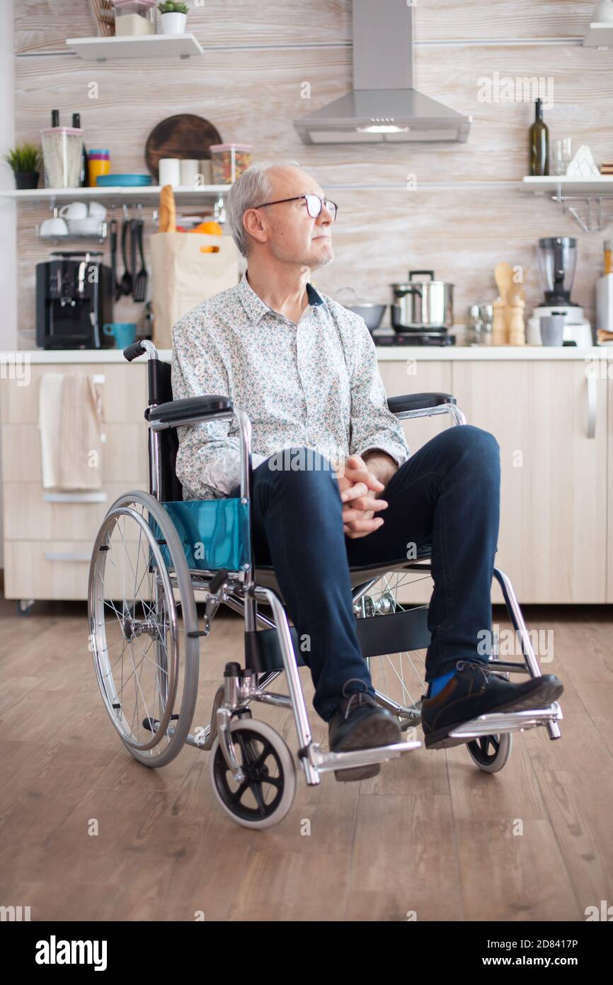 Sad Handicapped People