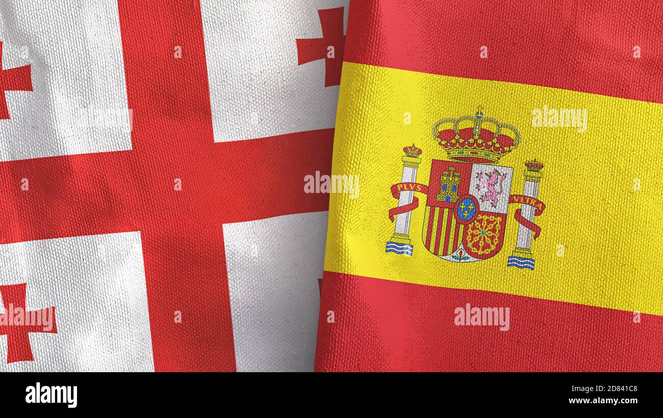 Georgia spain flag hi-res stock photography and images - Alamy