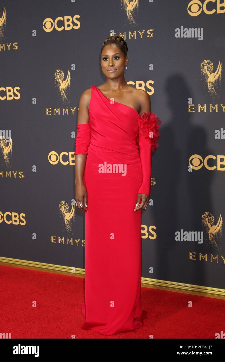 LOS ANGELES - SEP 17: Issa Rae at the 69th Primetime Emmy Awards ...