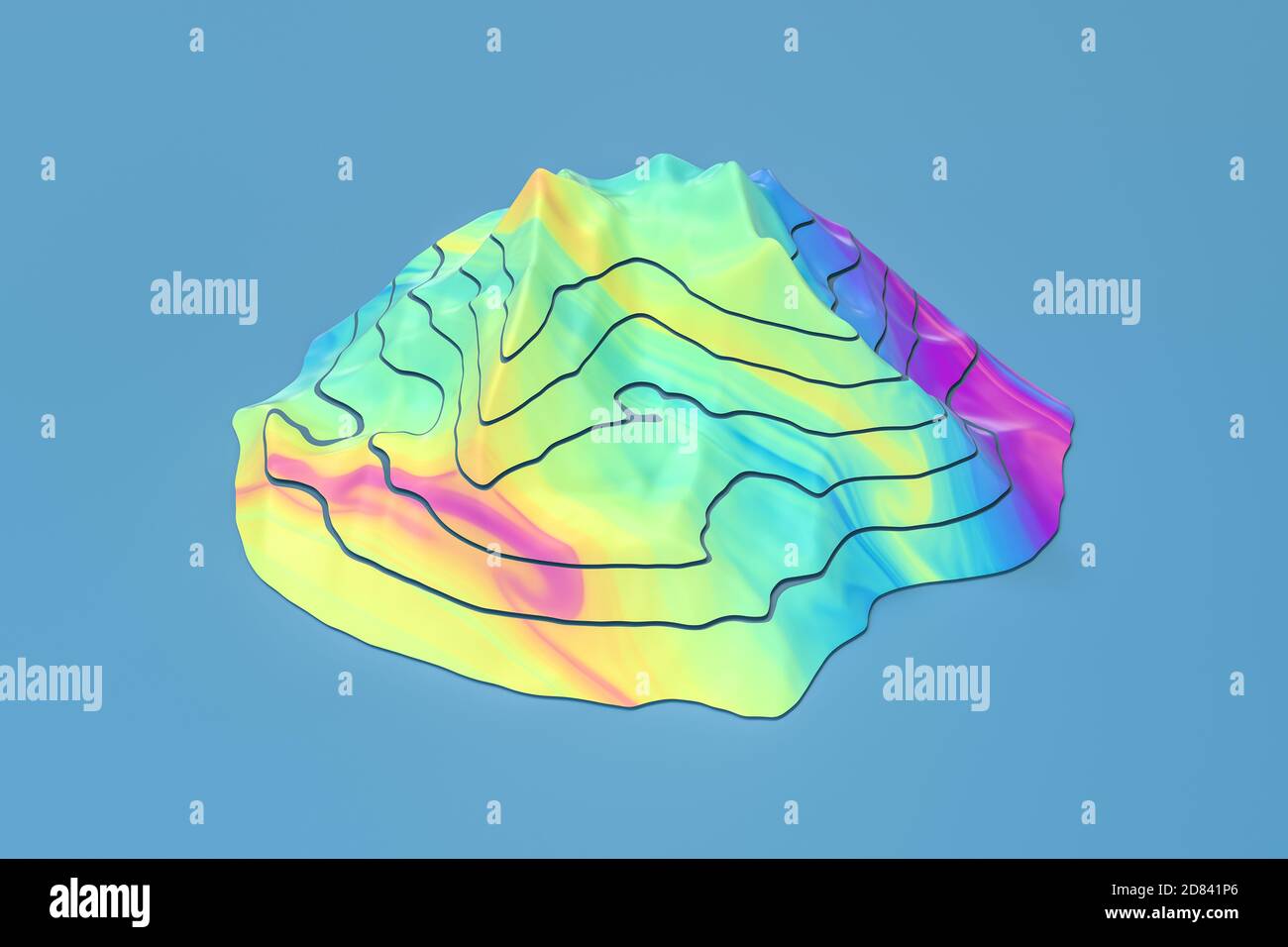 Digital elevation map hi-res stock photography and images - Alamy
