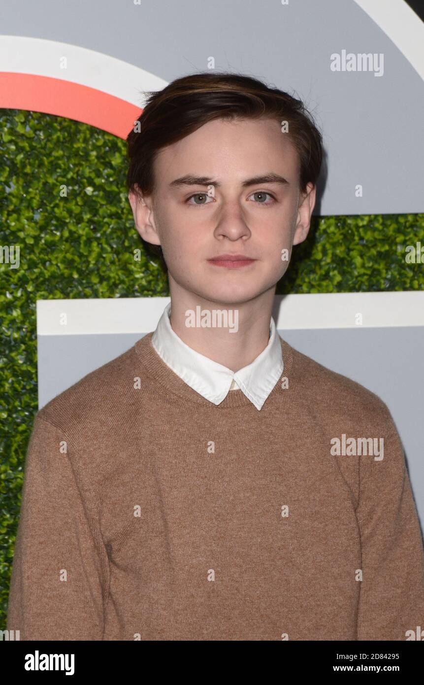 LOS ANGELES - DEC 7: Jaeden Lieberher at the 2017 GQ Men of the Year at ...