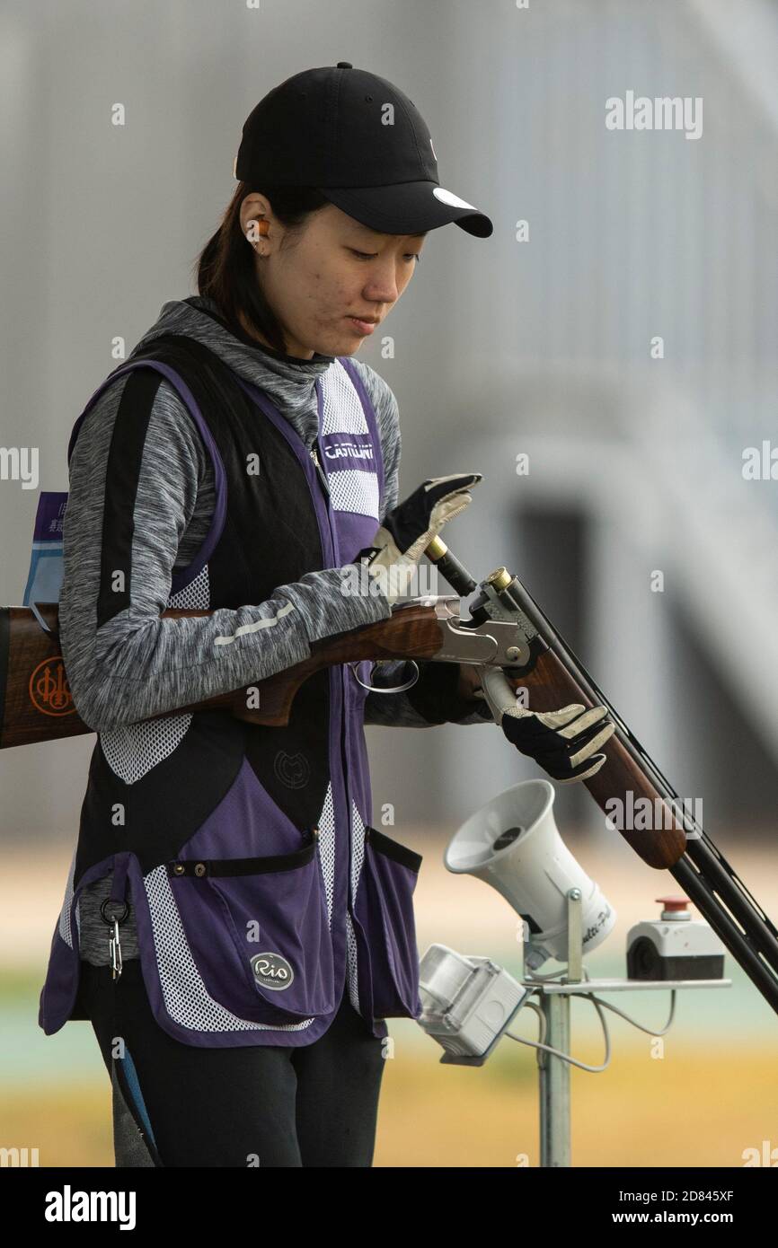 Linfen, China's Shanxi Province. 27th Oct, 2020. Shi Aoyang of ...