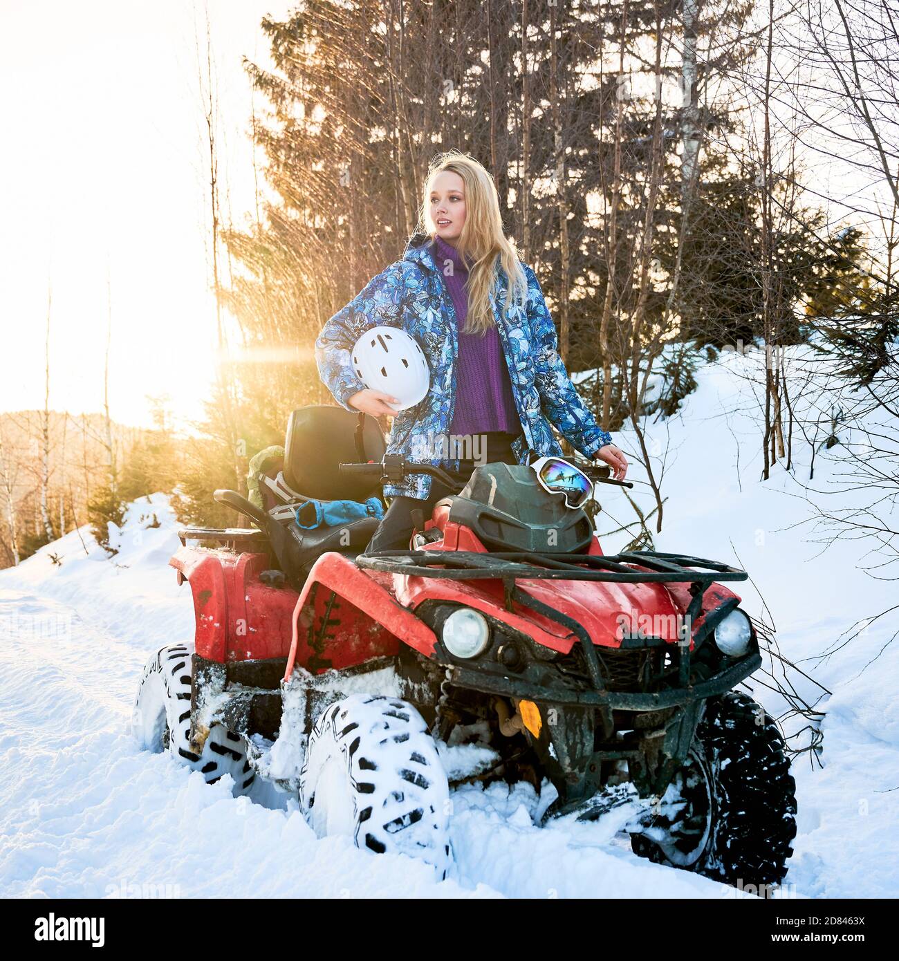 Wheelers In The Snow