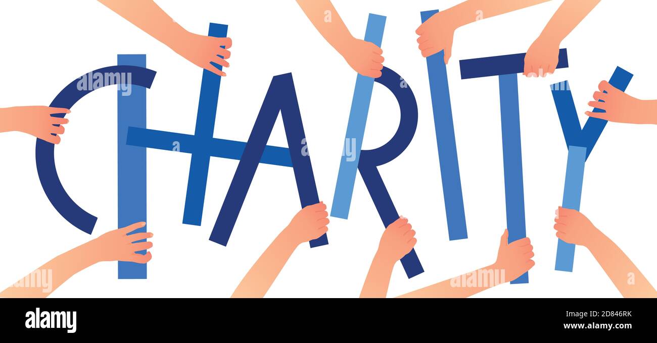 Charity fundraising cartoon hi-res stock photography and images - Alamy