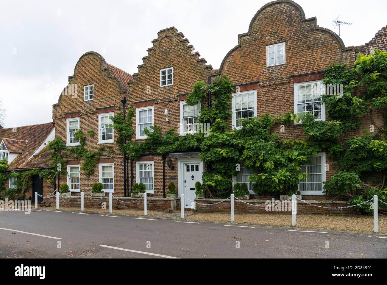 Hills House, in the village of Denham, Buckinghamshire. Former home of ...