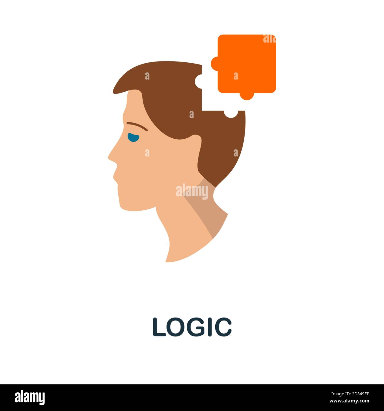Logic Icon Simple Element From Core Values Collection Creative Logic Icon For Web Design