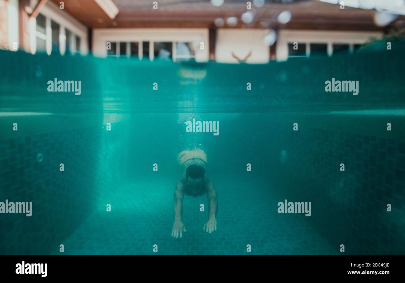 Pool house rich people hi-res stock photography and images - Alamy