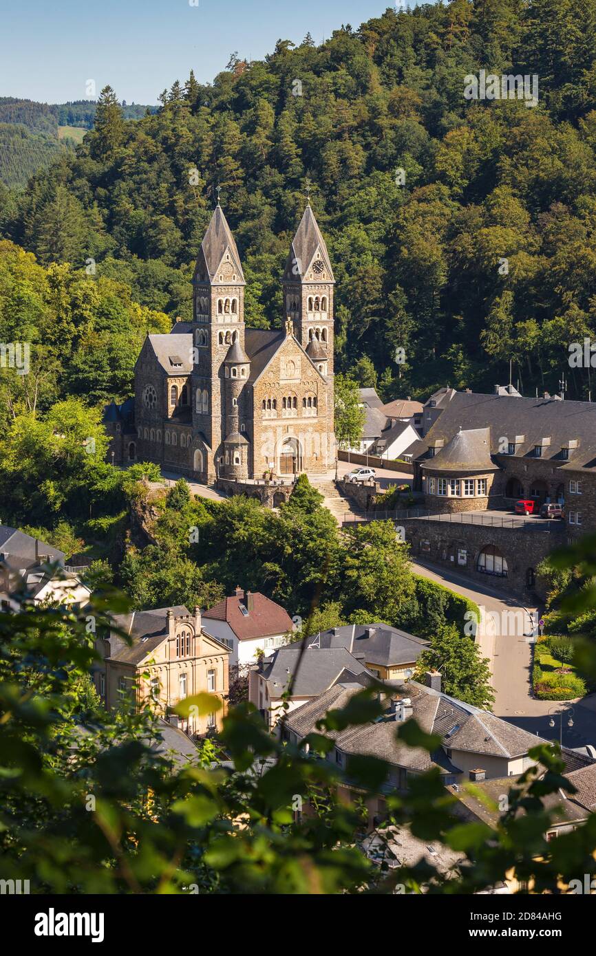 Luxembourg, Clervaux, Parish Church of Clervaux also known as Church of ...