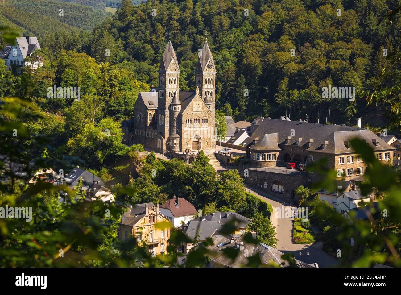 Luxembourg, Clervaux, Parish Church of Clervaux also known as Church of ...