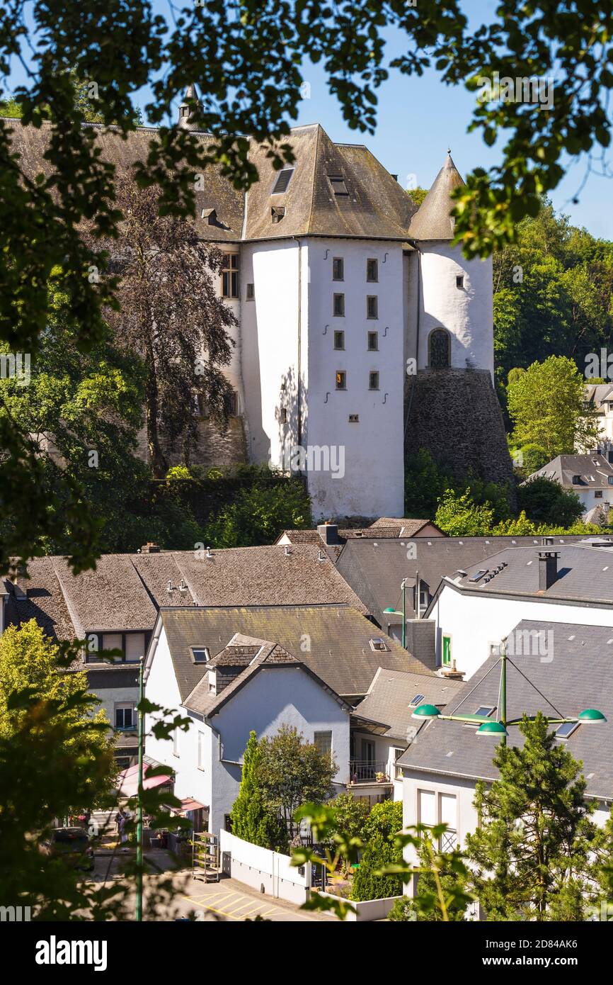 Luxembourg, Clervaux, Clervaux Castle Stock Photo - Alamy