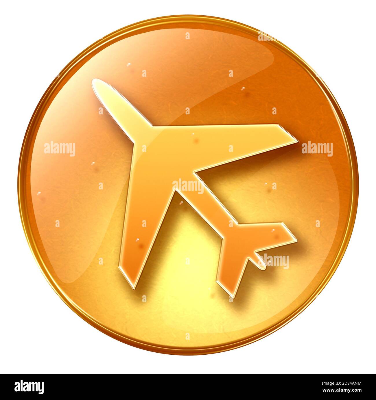 Information icon yellow, isolated on white background Stock Photo - Alamy