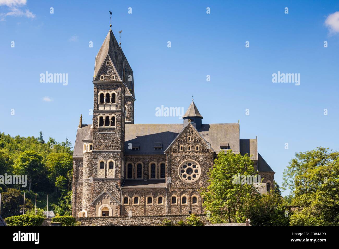 Luxembourg, Clervaux, Parish Church of Clervaux also known as Church of ...