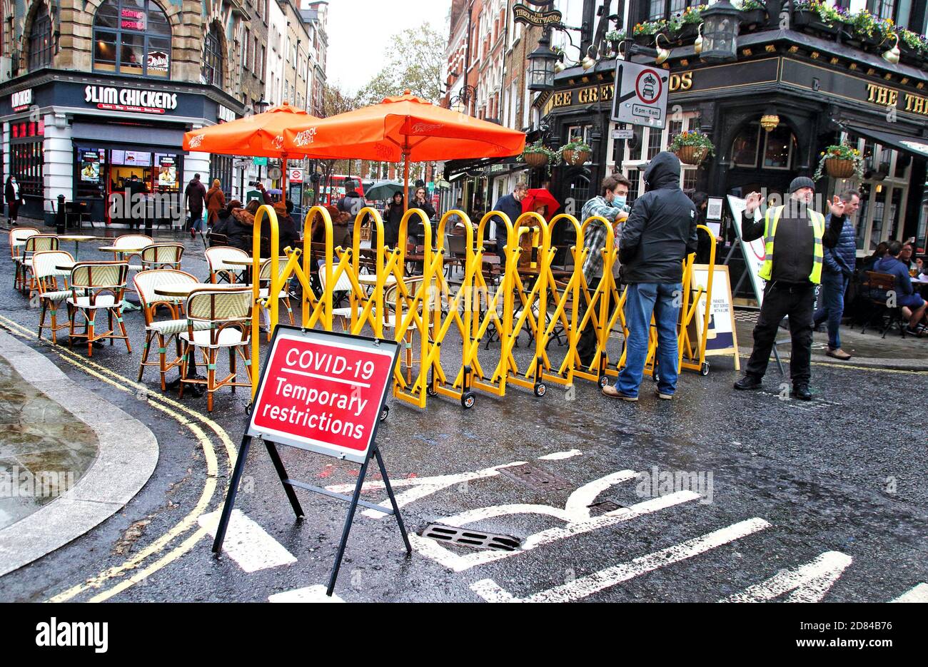Temporary road closures hi-res stock photography and images - Alamy