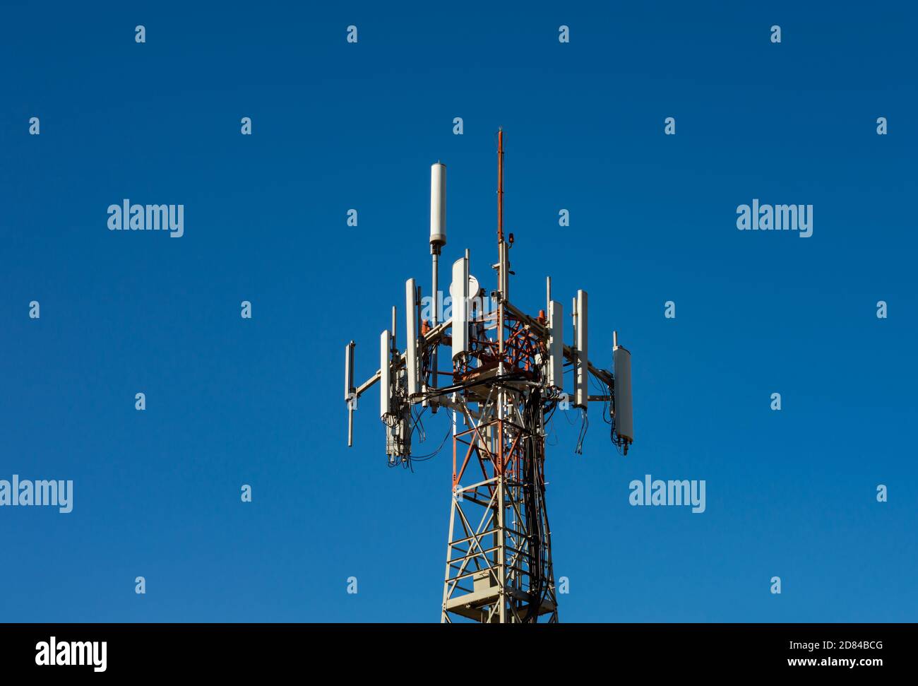 Telecommunication tower 45, 5g Stock Photo - Alamy