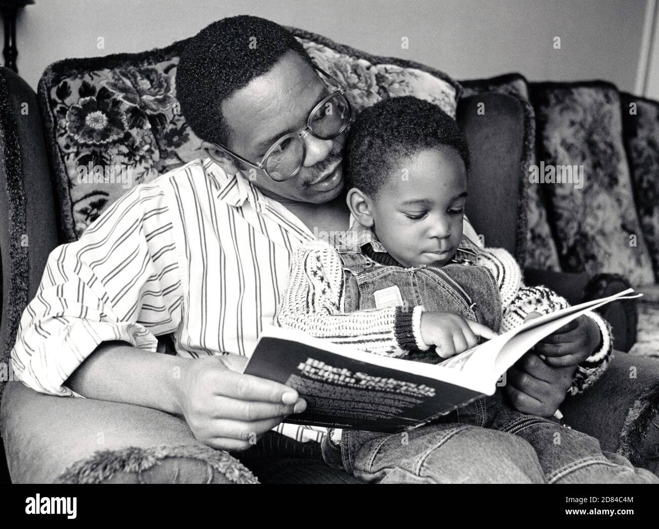 Father and son UK 1988 Stock Photo - Alamy