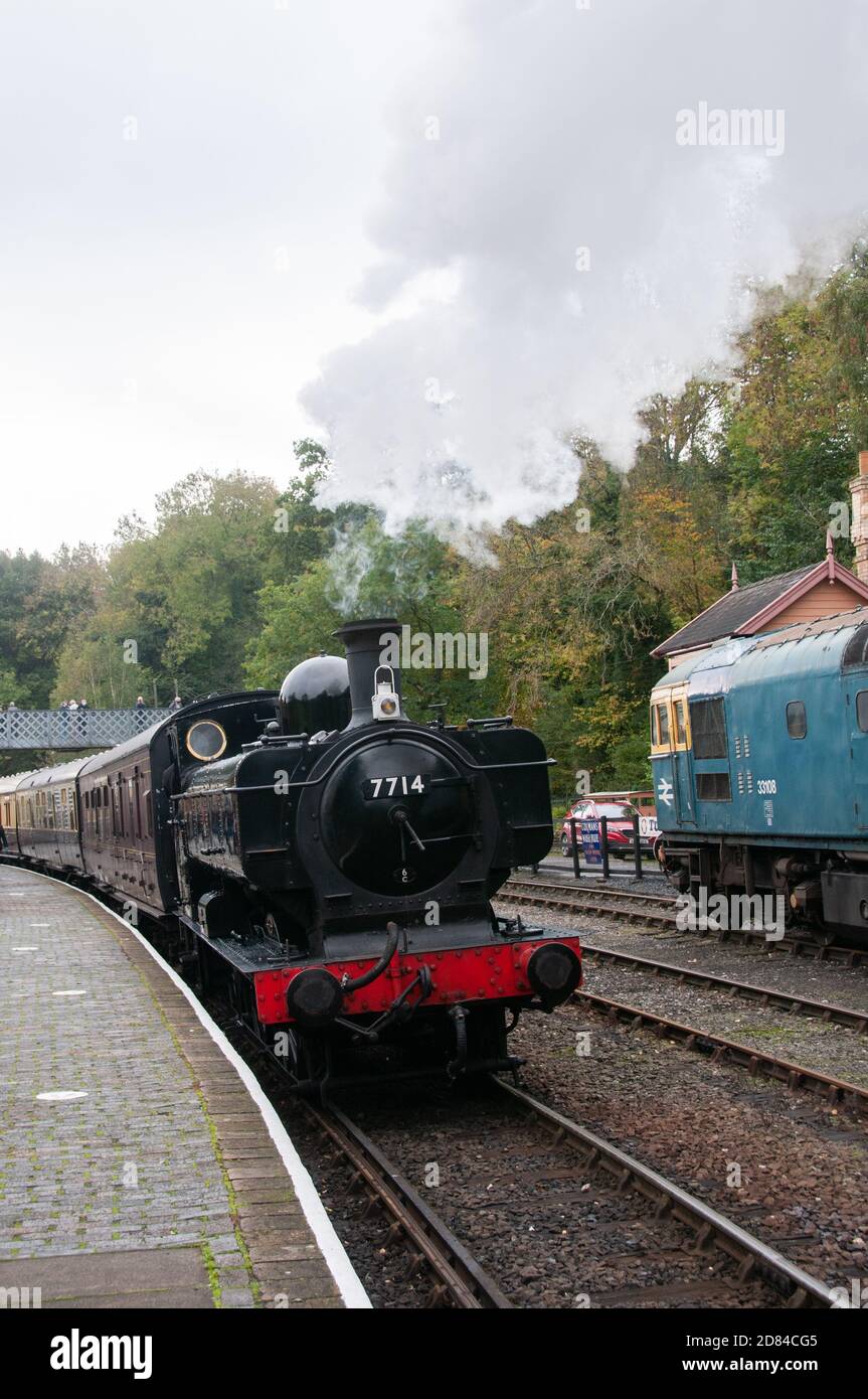 7714 locomotive hi-res stock photography and images - Alamy