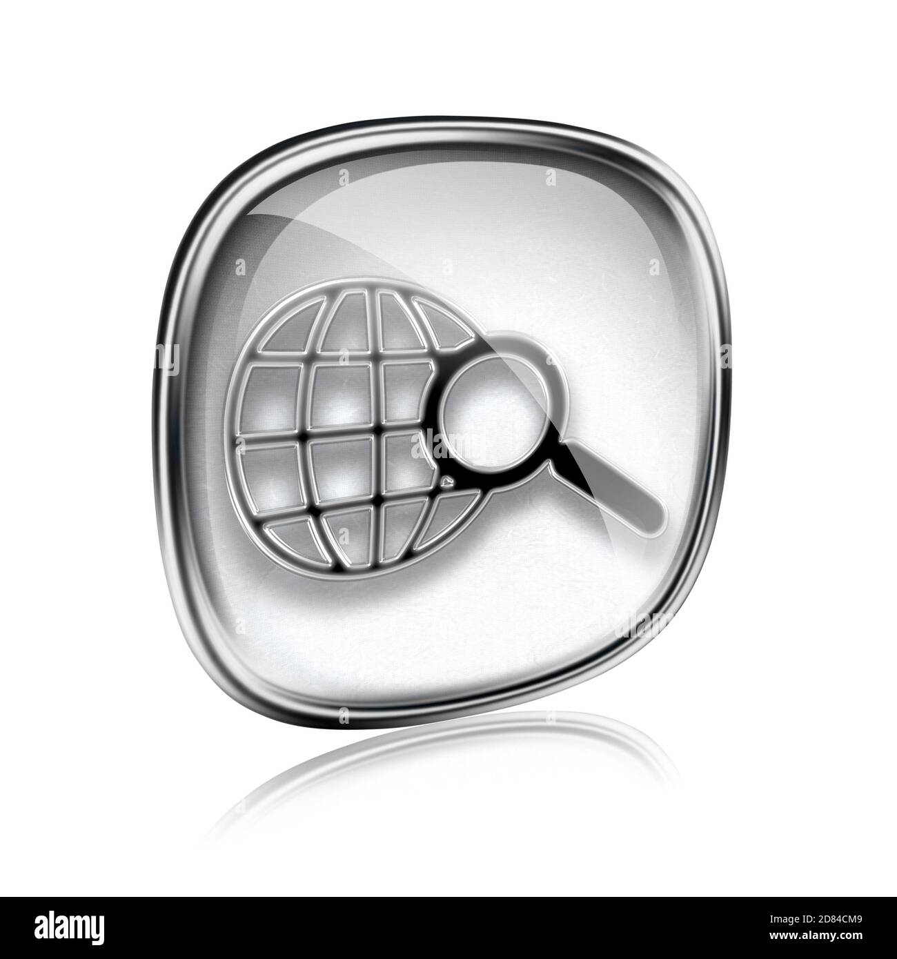 Transparent globe icon hi-res stock photography and images - Alamy