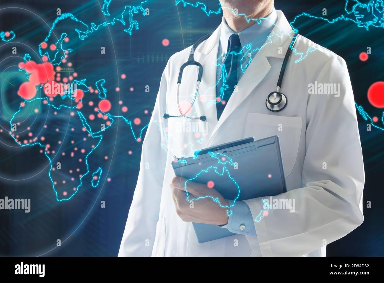 Futuristic medicine hi-res stock photography and images - Alamy