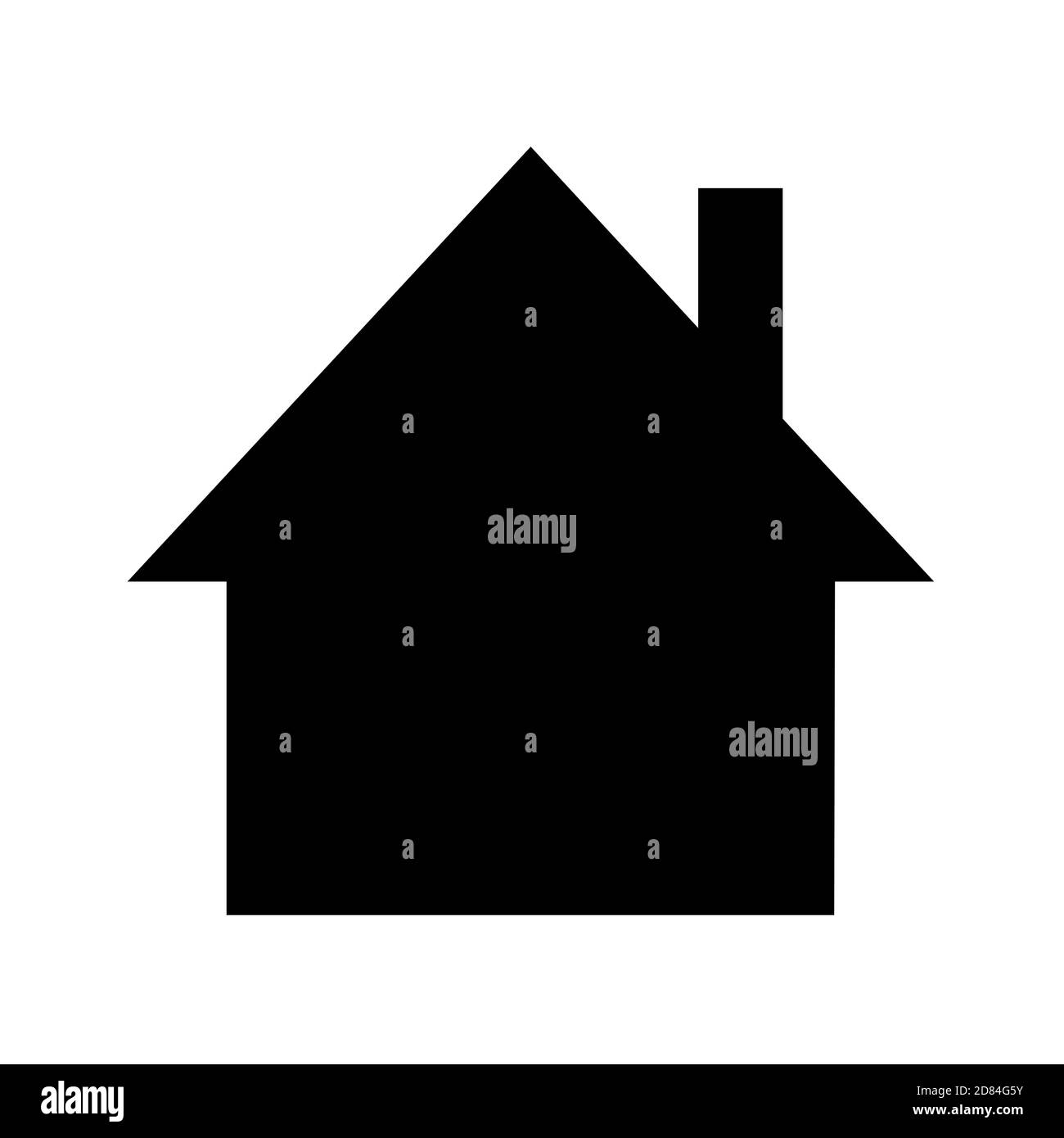 Home icon symbol house Black and White Stock Photos & Images - Alamy