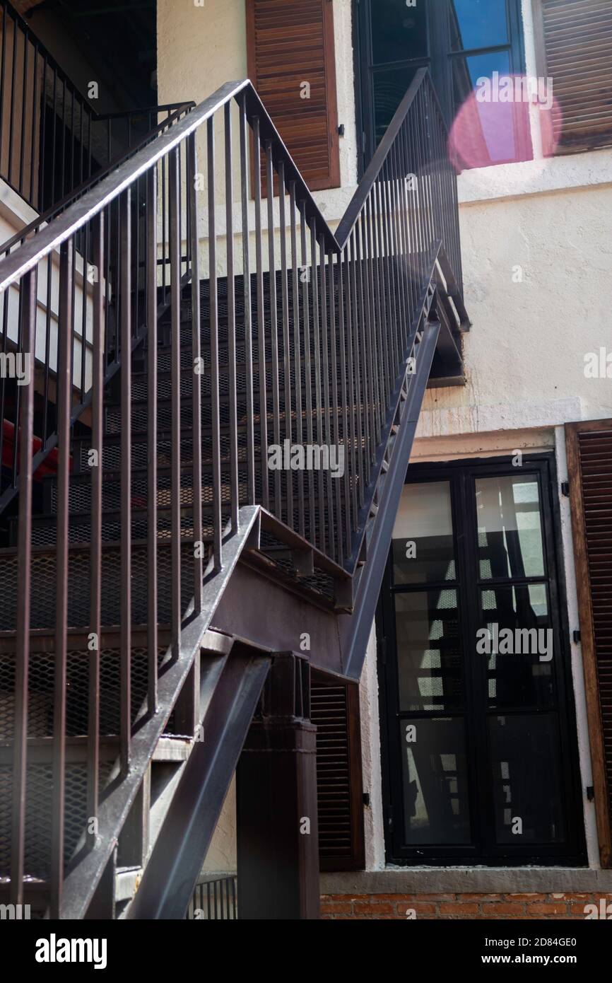 Stairwell in a modern building, stock photo Stock Photo - Alamy