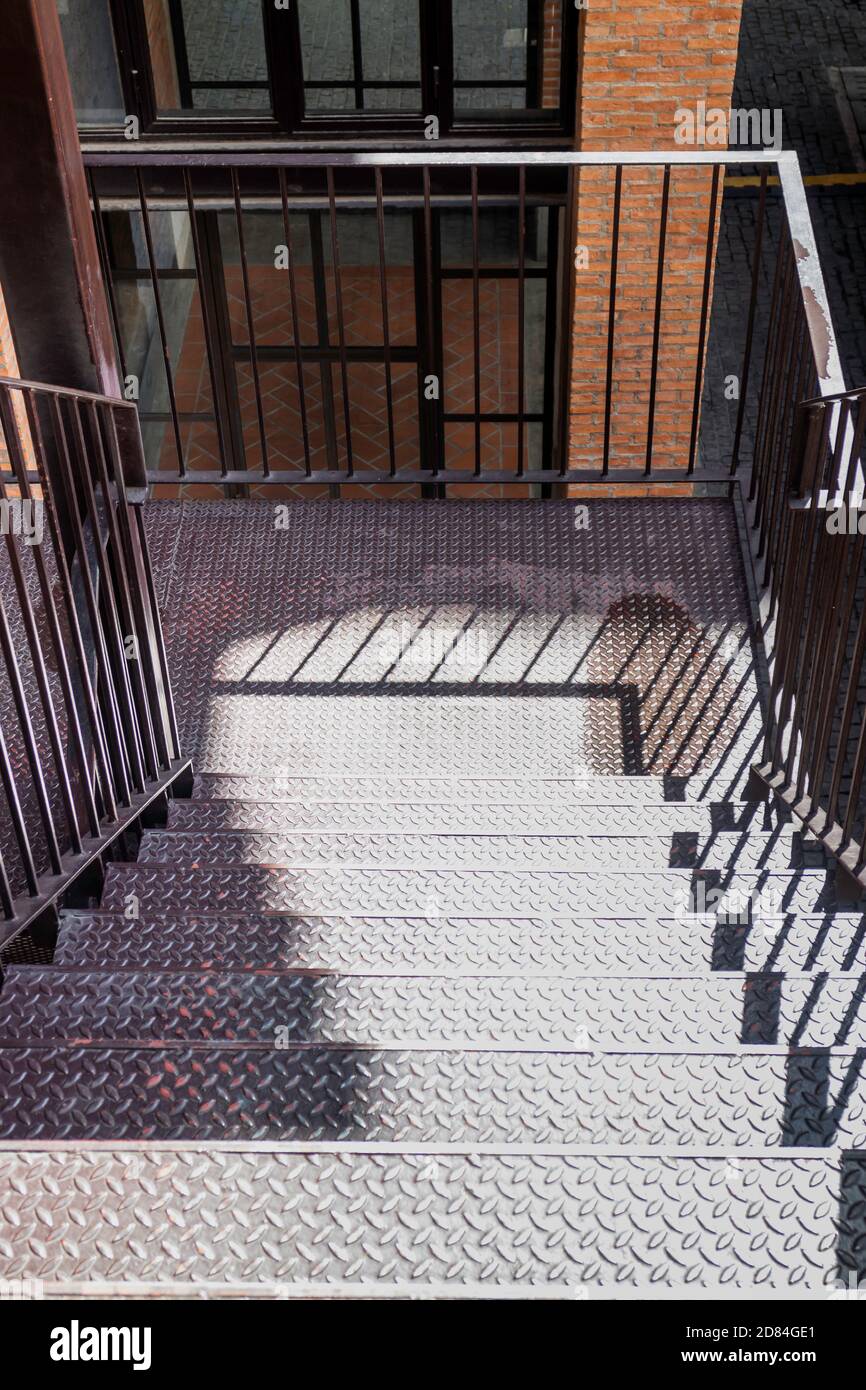 Stairwell in a modern building, stock photo Stock Photo - Alamy