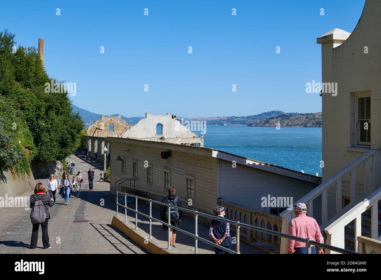 Alcatraz buildings hi-res stock photography and images - Alamy