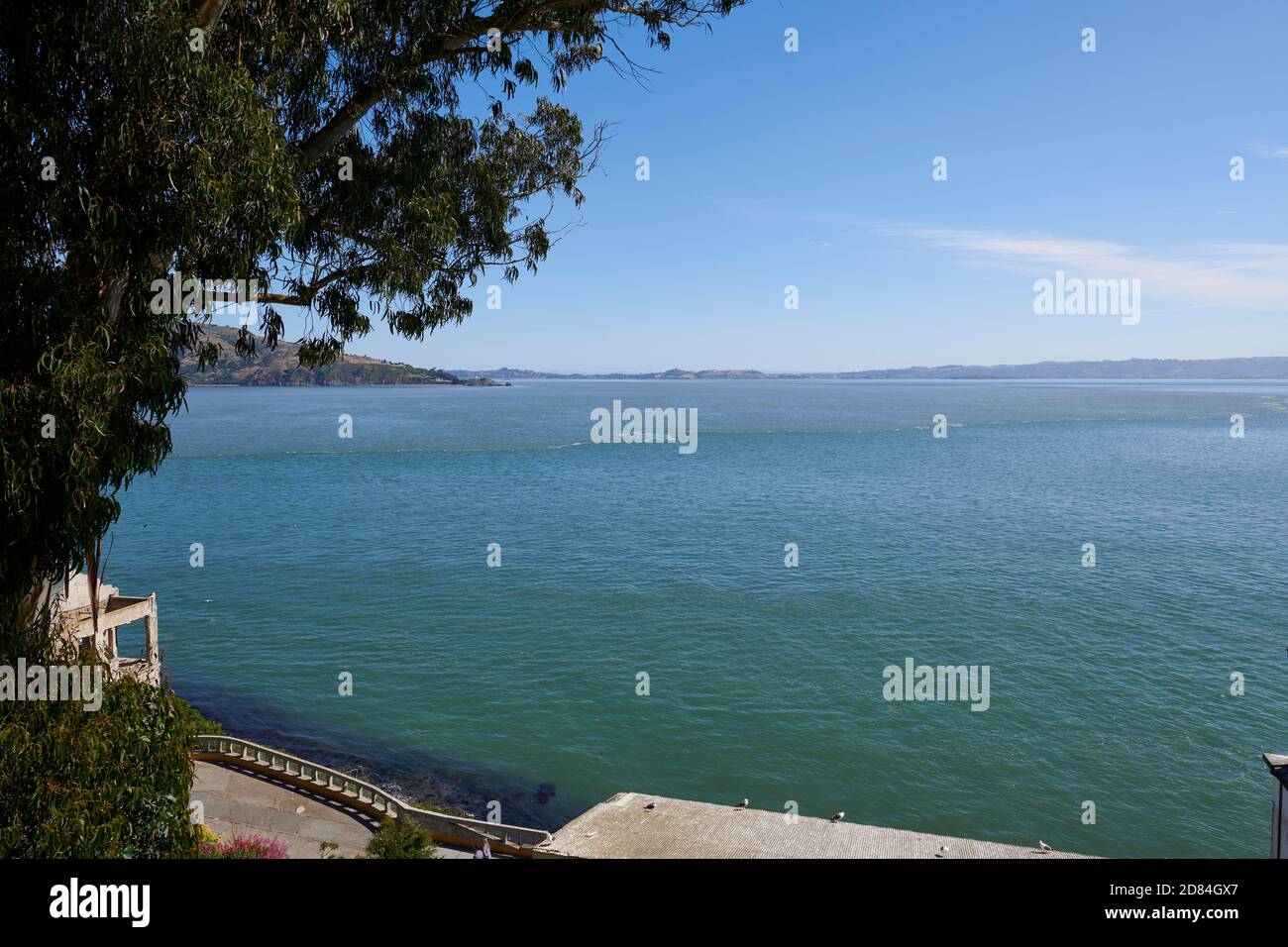 View from Alcatraz Island, San Francisco, California, USA Stock Photo ...