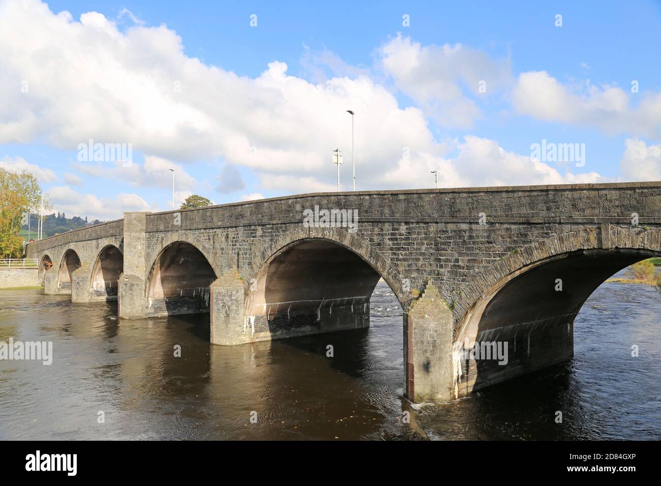 Bridge across river wye hi-res stock photography and images - Alamy