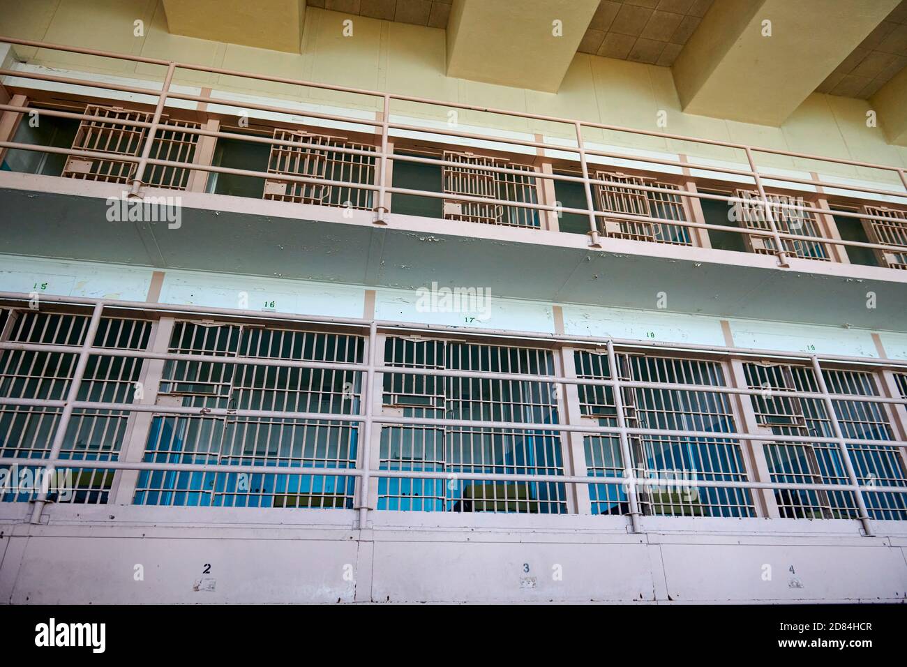 Alcatraz interior prison hi-res stock photography and images - Alamy