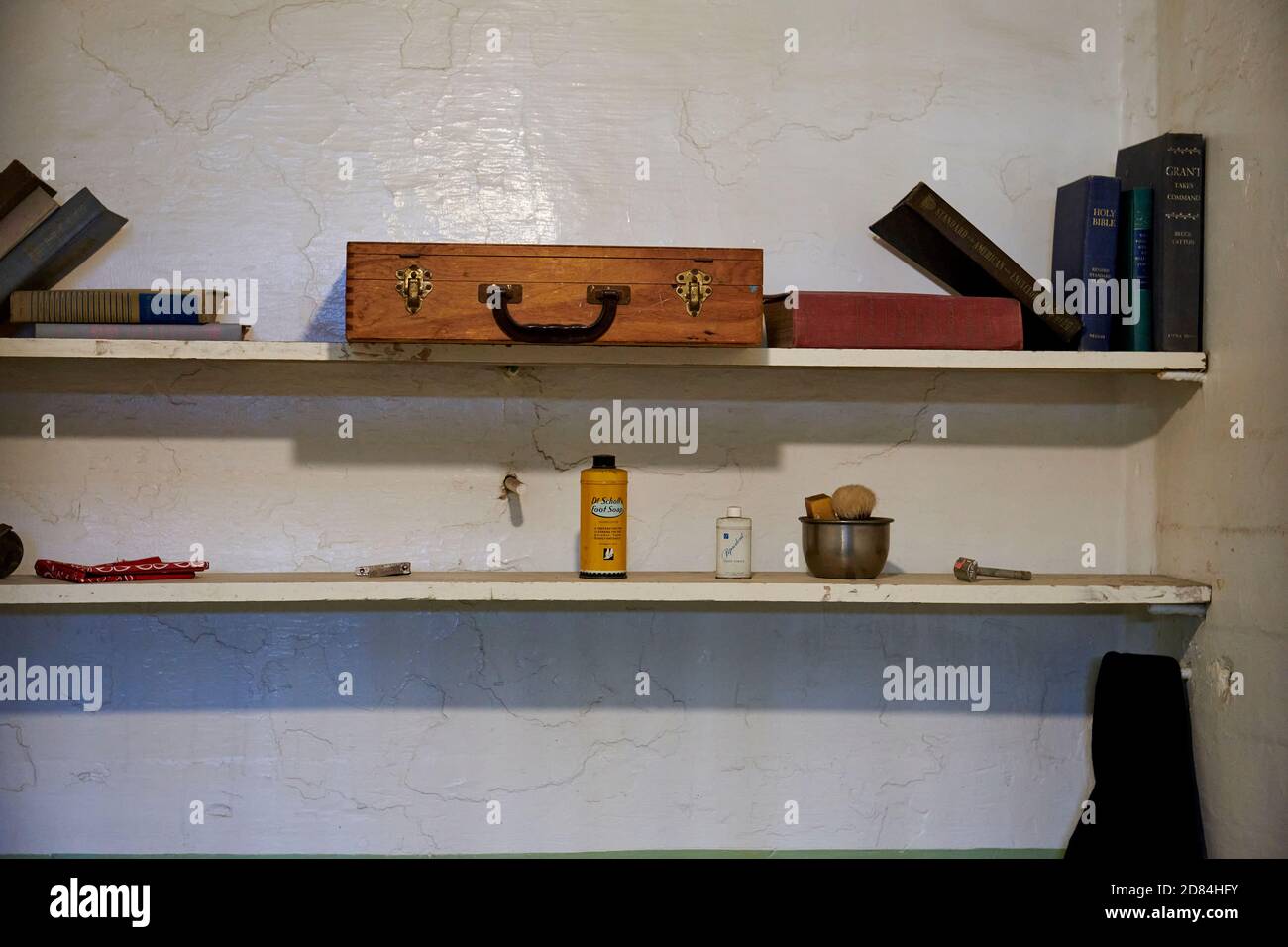 Cell Interior at Alcatraz Prison, San Francisco, California, USA Stock ...
